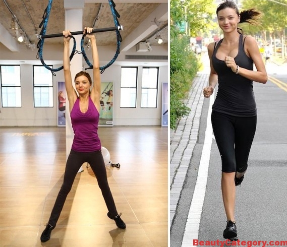 Victoria Secrets Angel Miranda Kerr Diet And Fitness - TheFastFashion.com