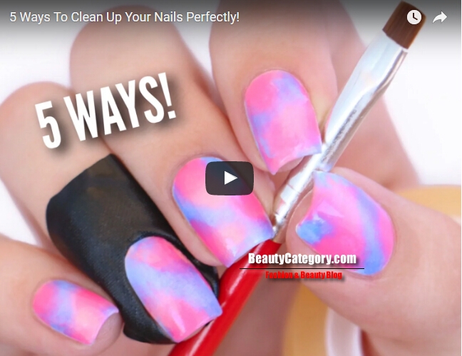 5 Perfect Solutions For Cleaning Nails After Applying Nail Polish ...