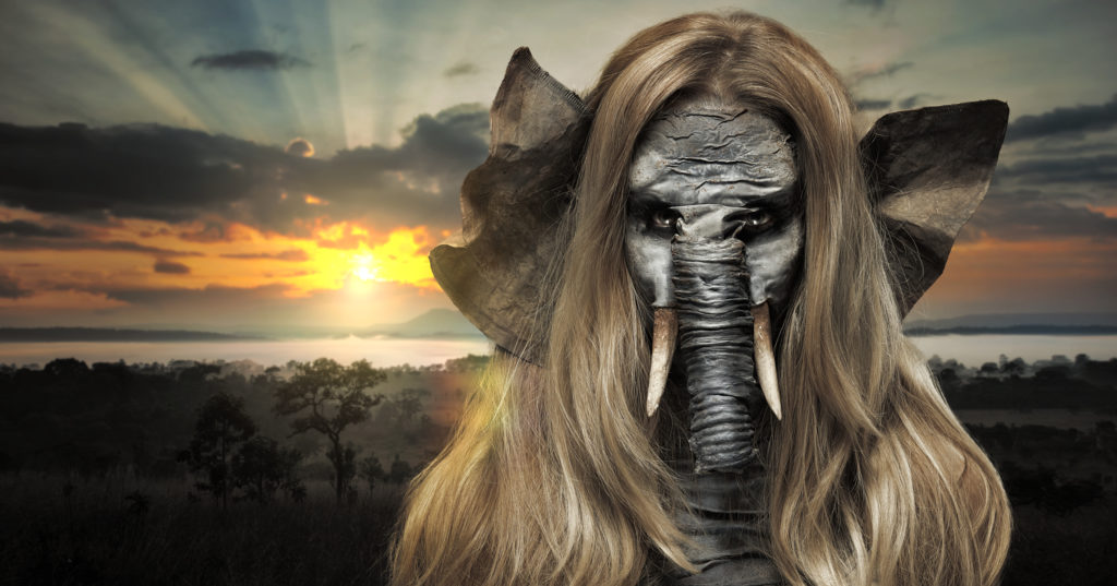 10 elephant halloween makeup ideas - TheFastFashion.com