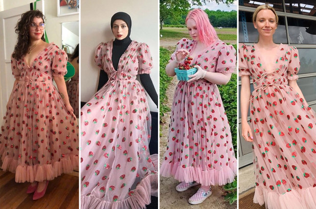The girly 'Strawberry Dress' is the hottest look of summer 2020 ...